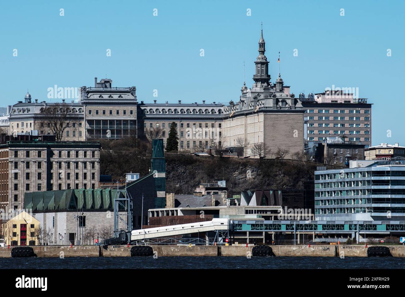 Quebec city park buildings hi-res stock photography and images - Alamy