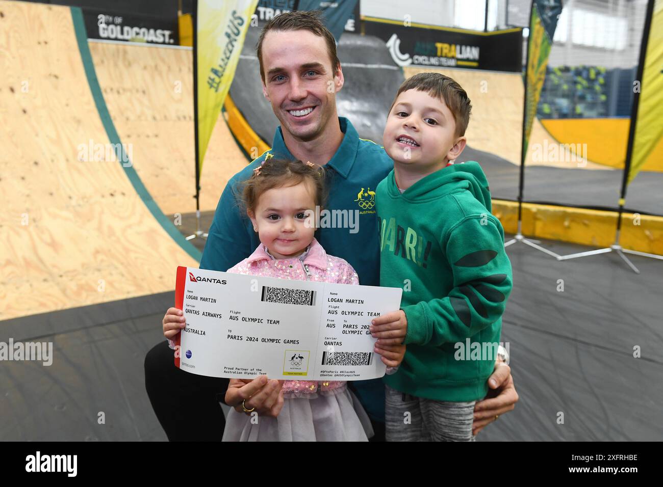 Brisbane, Australia. 05th July, 2024. Logan Martin poses for a photo ...