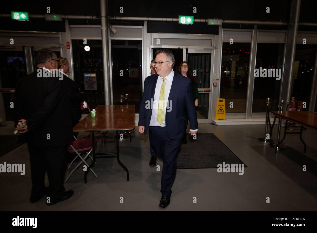 Stephen Farry, Alliance Party candidate for North Down, at the Titanic ...