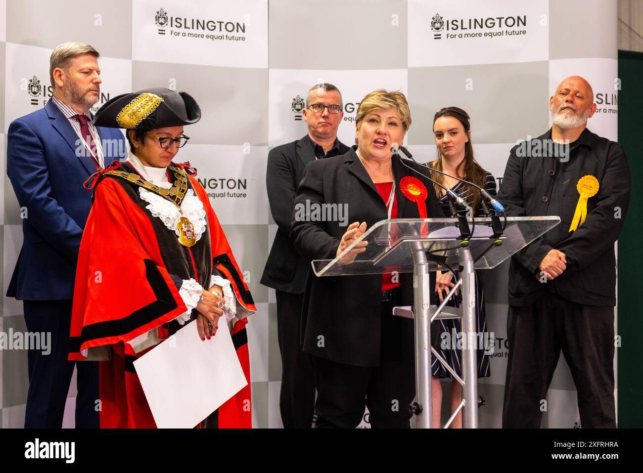 London, UK. 05 JUL, 2024. as Emily Thornberry, Labour MP for Islington ...
