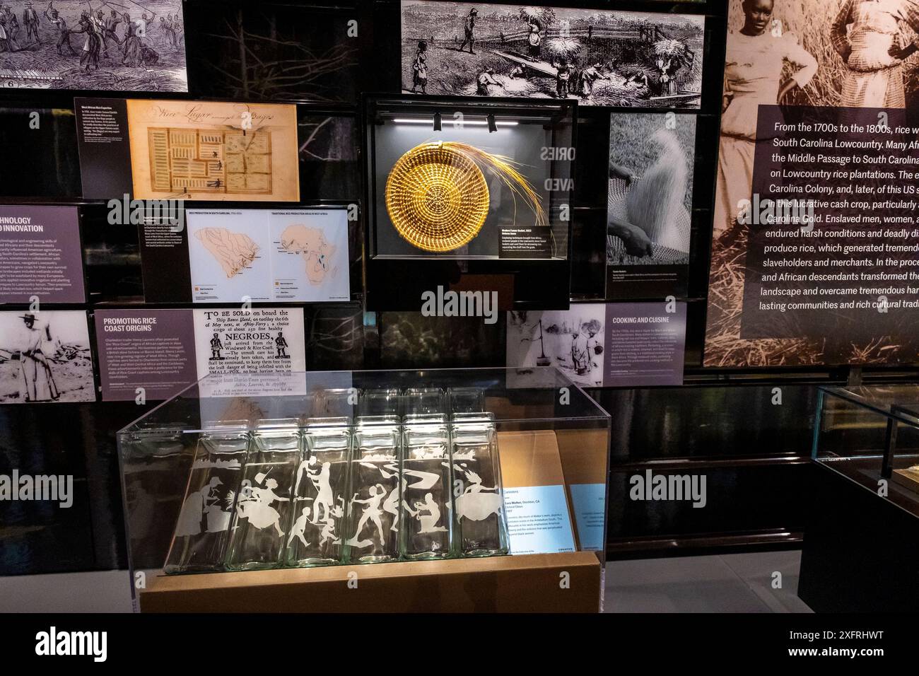 Exhibit at the new International African American Museum, Charleston ...