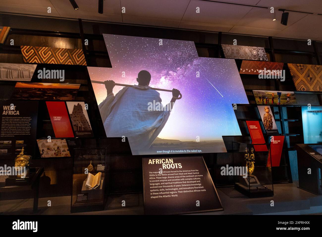 Exhibit on African roots at the new International African American ...