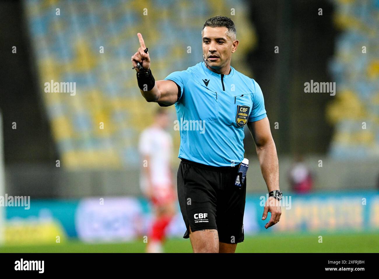 Rio, Brazil - july 04 2024: Felipe Fernandes de Lima Referee in match ...