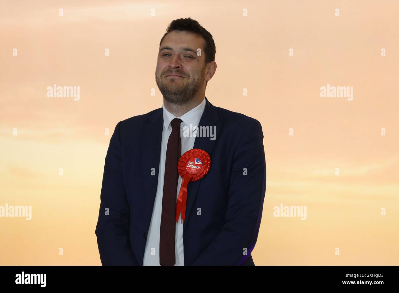 Blyth, UK - Hexham election result declares Joe Morris as Labour MP - the first Labour MP in the ...