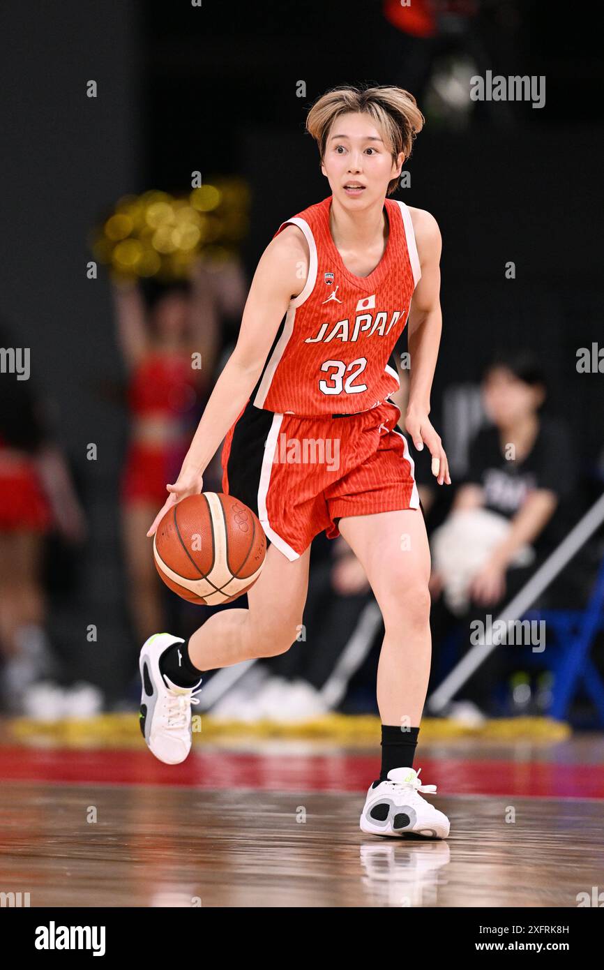 Tokyo, Japan. Credit: MATSUO. 4th July, 2024. Saori Miyazaki (JPN) Basketball : Mitsui Fudosan ...