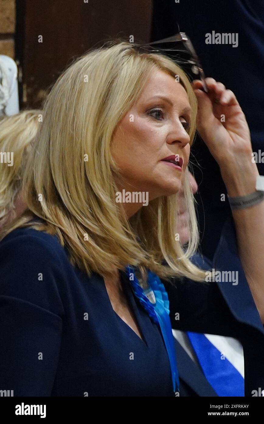 Minister of State without Portfolio Esther McVey at Macclesfield ...