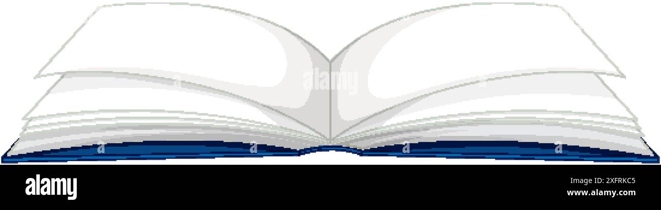 Vector image of an open book Stock Vector Image & Art - Alamy