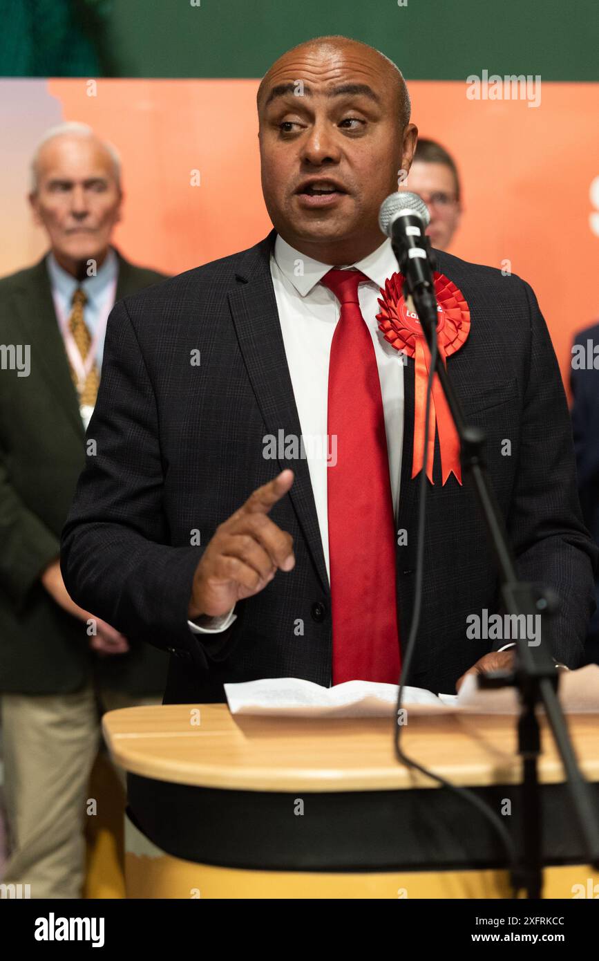 Garon Park, Southend on Sea, Essex, UK. 5th Jul, 2024. The results have ...