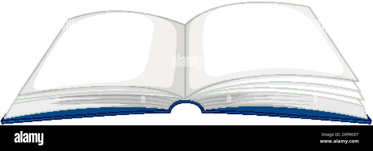Vector image of an open book Stock Vector Image & Art - Alamy