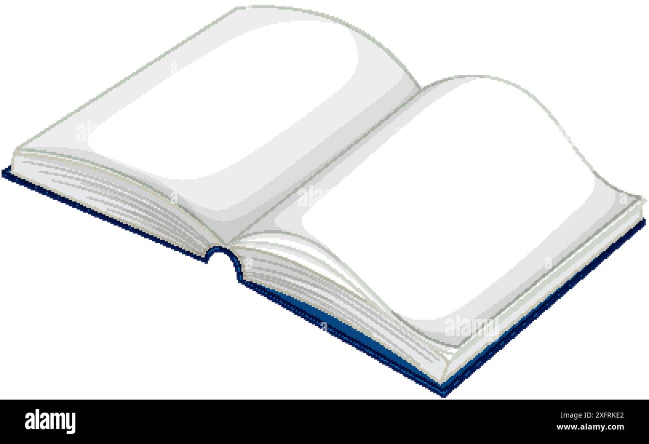 Vector image of an open book Stock Vector Image & Art - Alamy