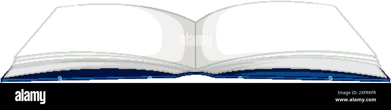 Vector image of an open book Stock Vector Image & Art - Alamy