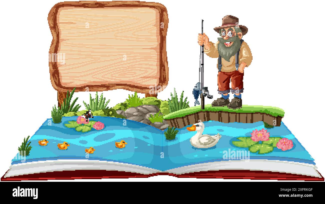 Pond ducks Cut Out Stock Images & Pictures - Alamy