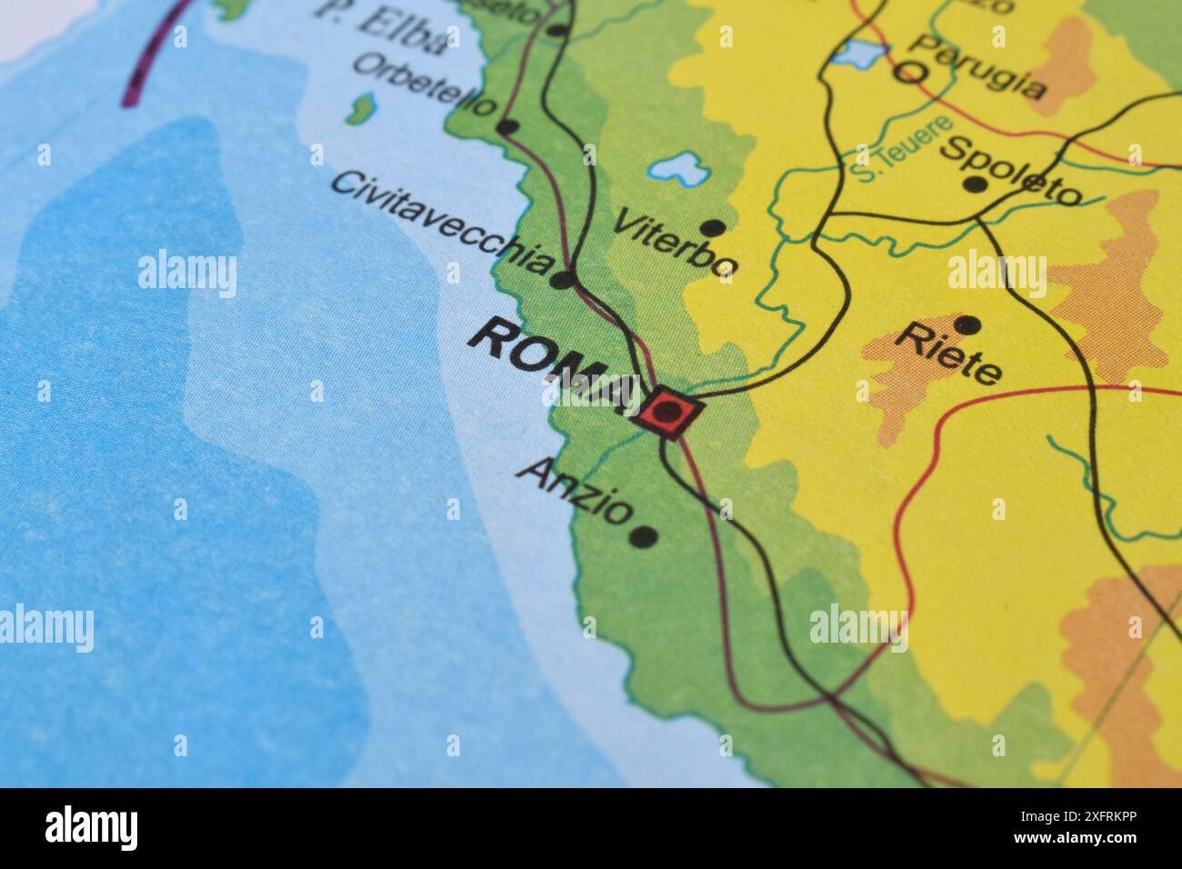 Europe italy political world map hi-res stock photography and images ...