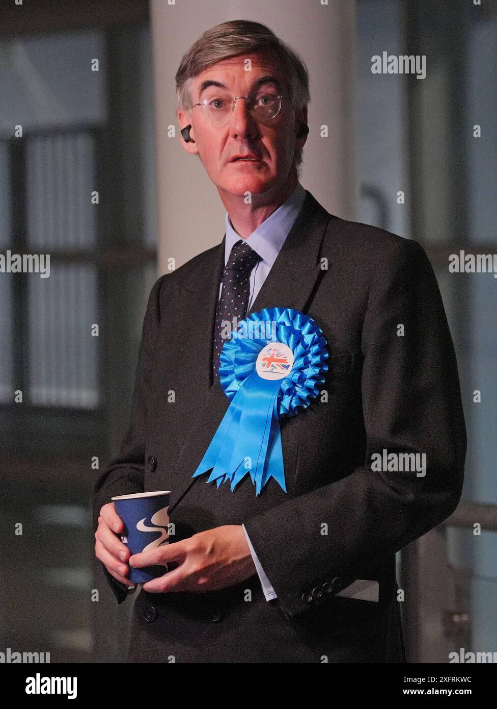 Sir Jacob Rees-Mogg at the Sports Training Village, University of Bath ...