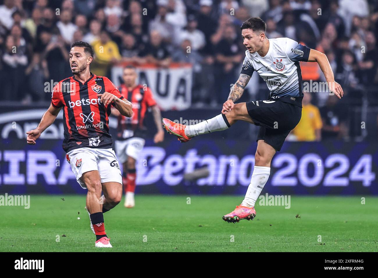 Sao Paulo, Brazil. 04th July, 2024. SP - SAO PAULO - 07/04/2024 - BRAZILIAN A 2024, CORINTHIANS ...