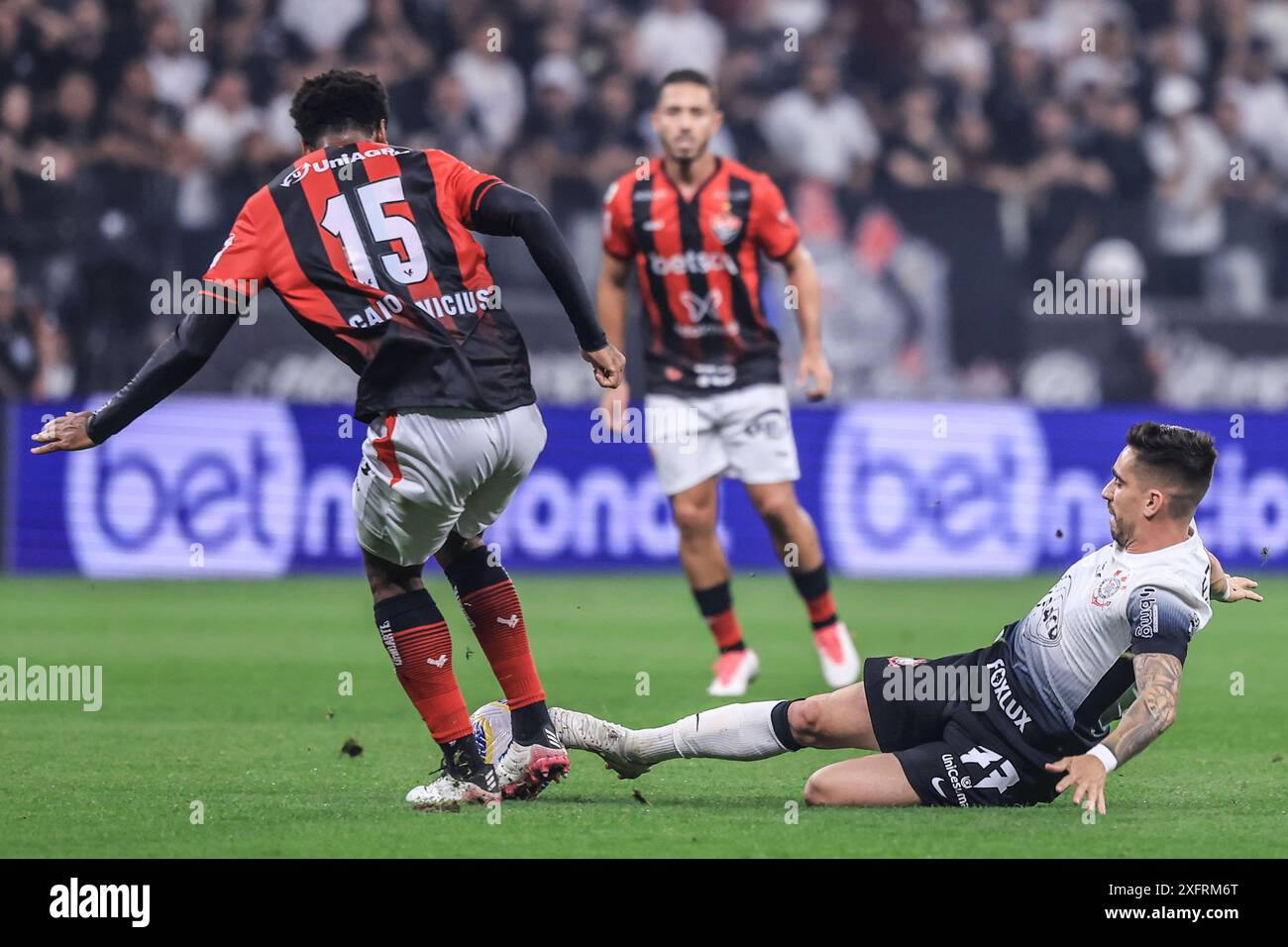 Sao Paulo, Brazil. 04th July, 2024. SP - SAO PAULO - 07/04/2024 - BRAZILIAN A 2024, CORINTHIANS ...