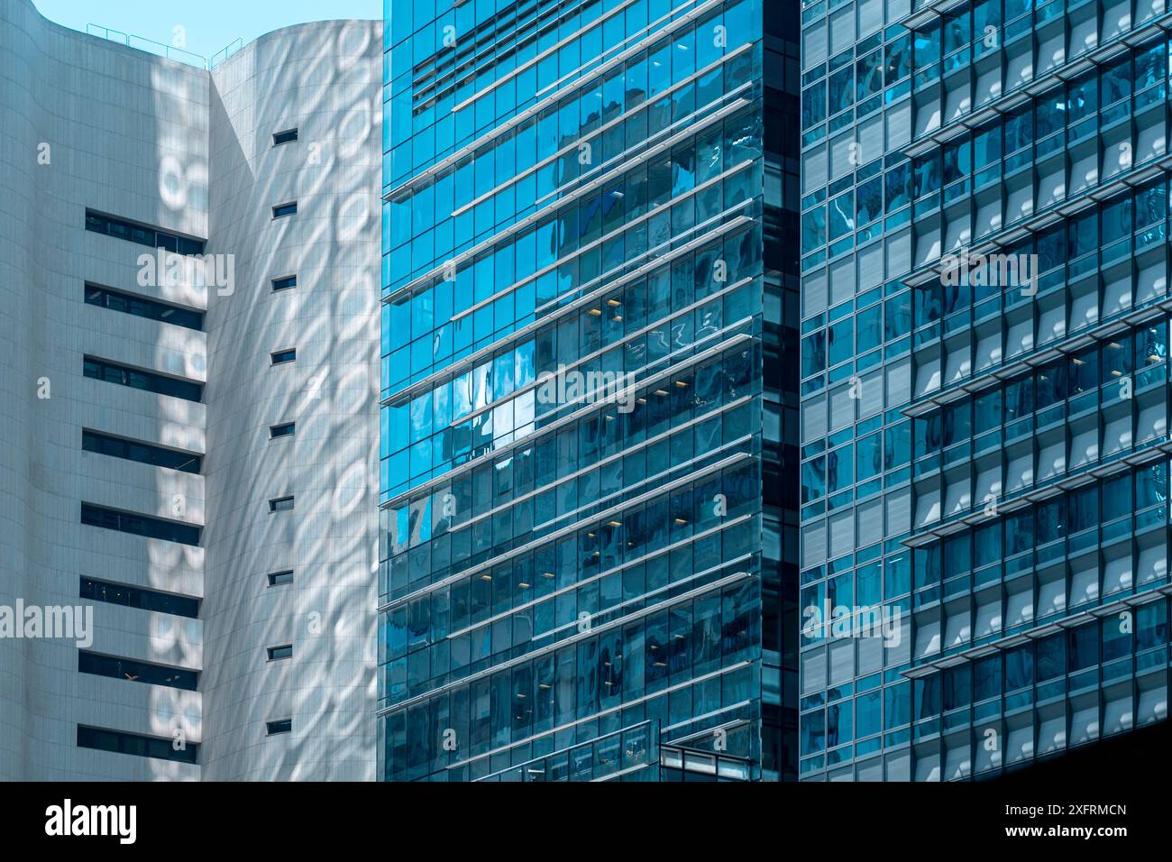 Modern financial skyscrapers in Hong Kong Stock Photo - Alamy