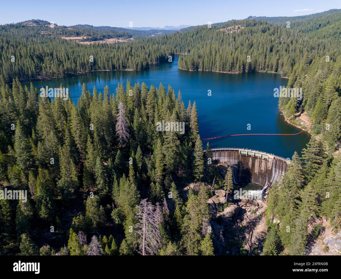 California, USA. 8th June, 2024. The Lyons Dam is in Tuolumne County ...