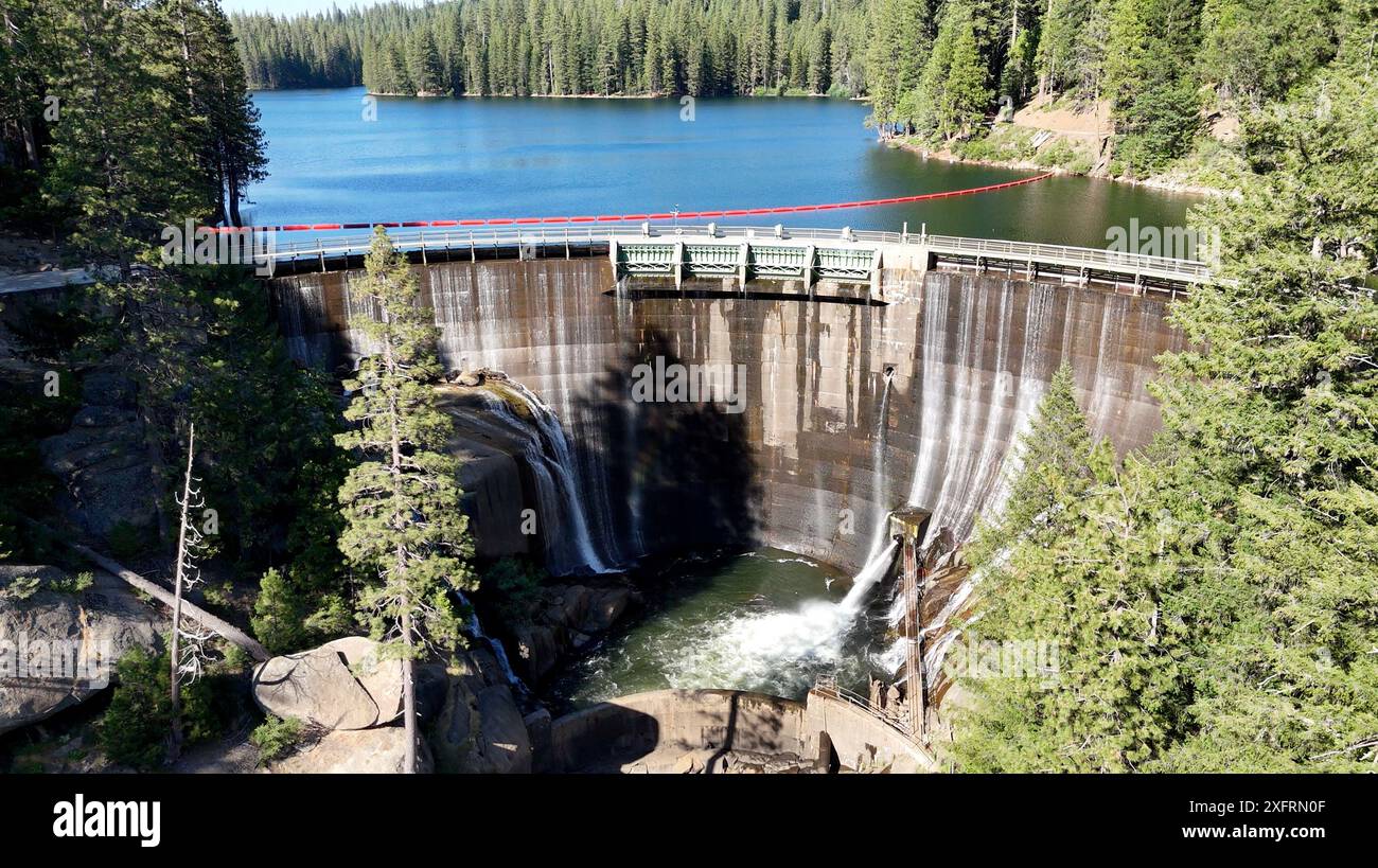 Tuolumne County, Ca, USA. 8th June, 2024. The Lyons Dam is in Tuolumne ...