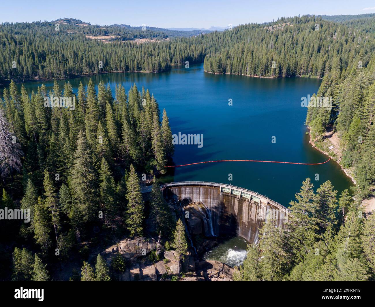 California, USA. 8th June, 2024. The Lyons Dam is in Tuolumne County ...