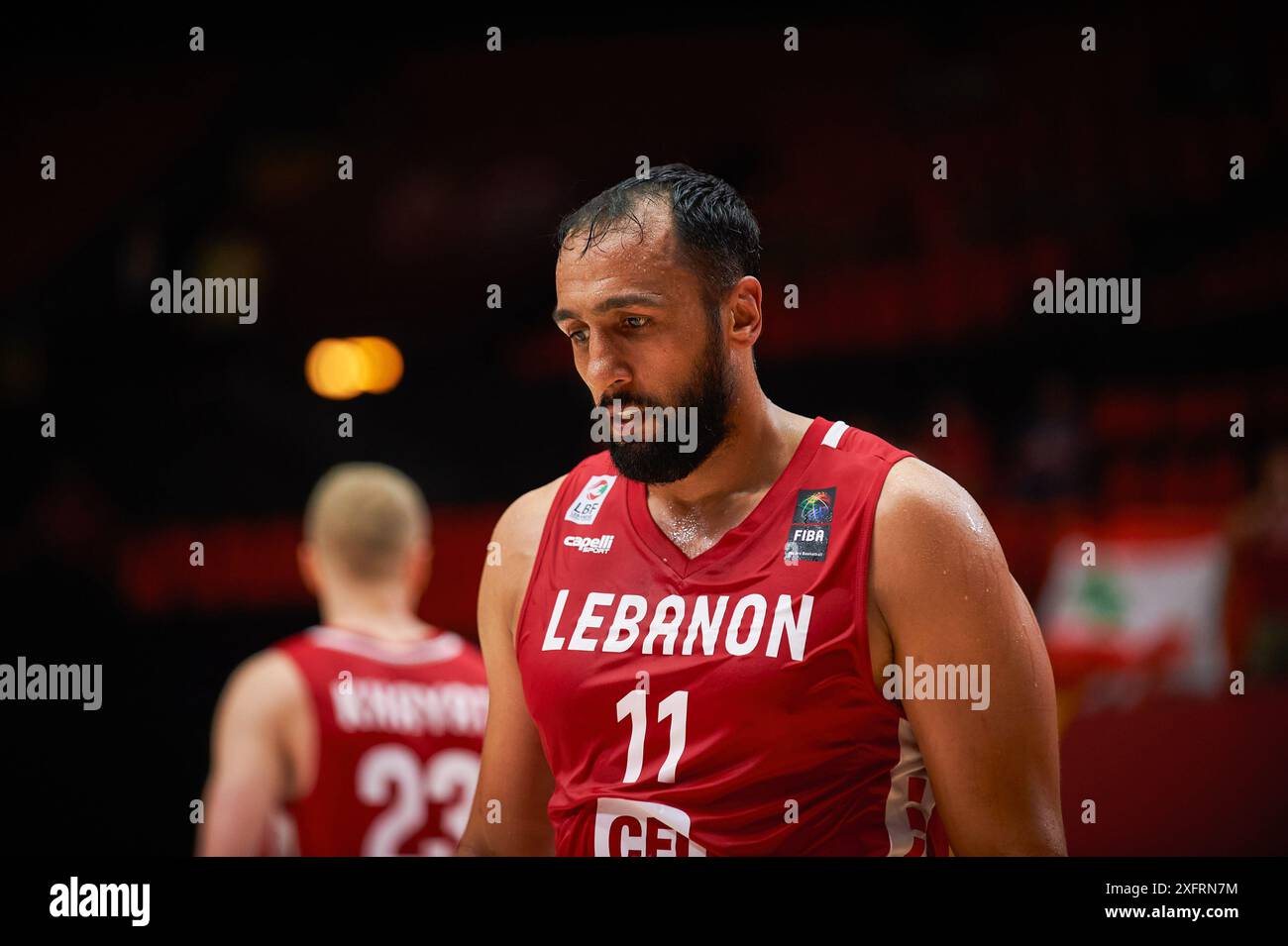 Valencia, Spain. 04th July, 2024. Ali Haidar from Lebanon team seen in ...
