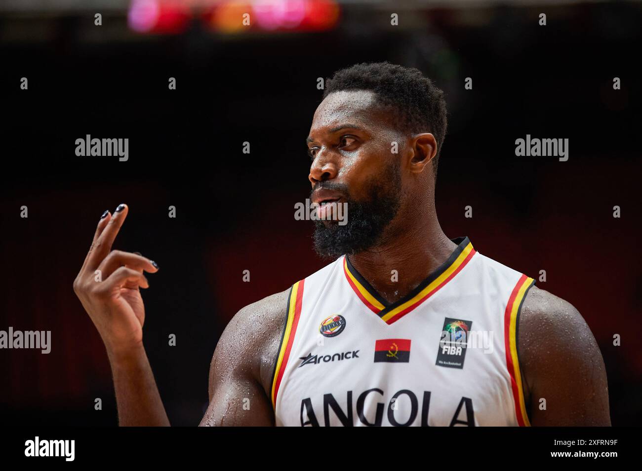 Valencia, Spain. 04th July, 2024. Joao Fernandes from Angola team seen ...