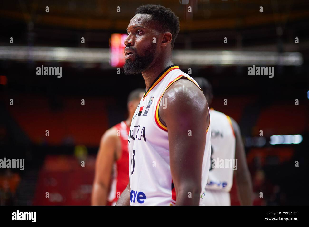 Valencia, Spain. 04th July, 2024. Joao Fernandes from Angola team seen ...