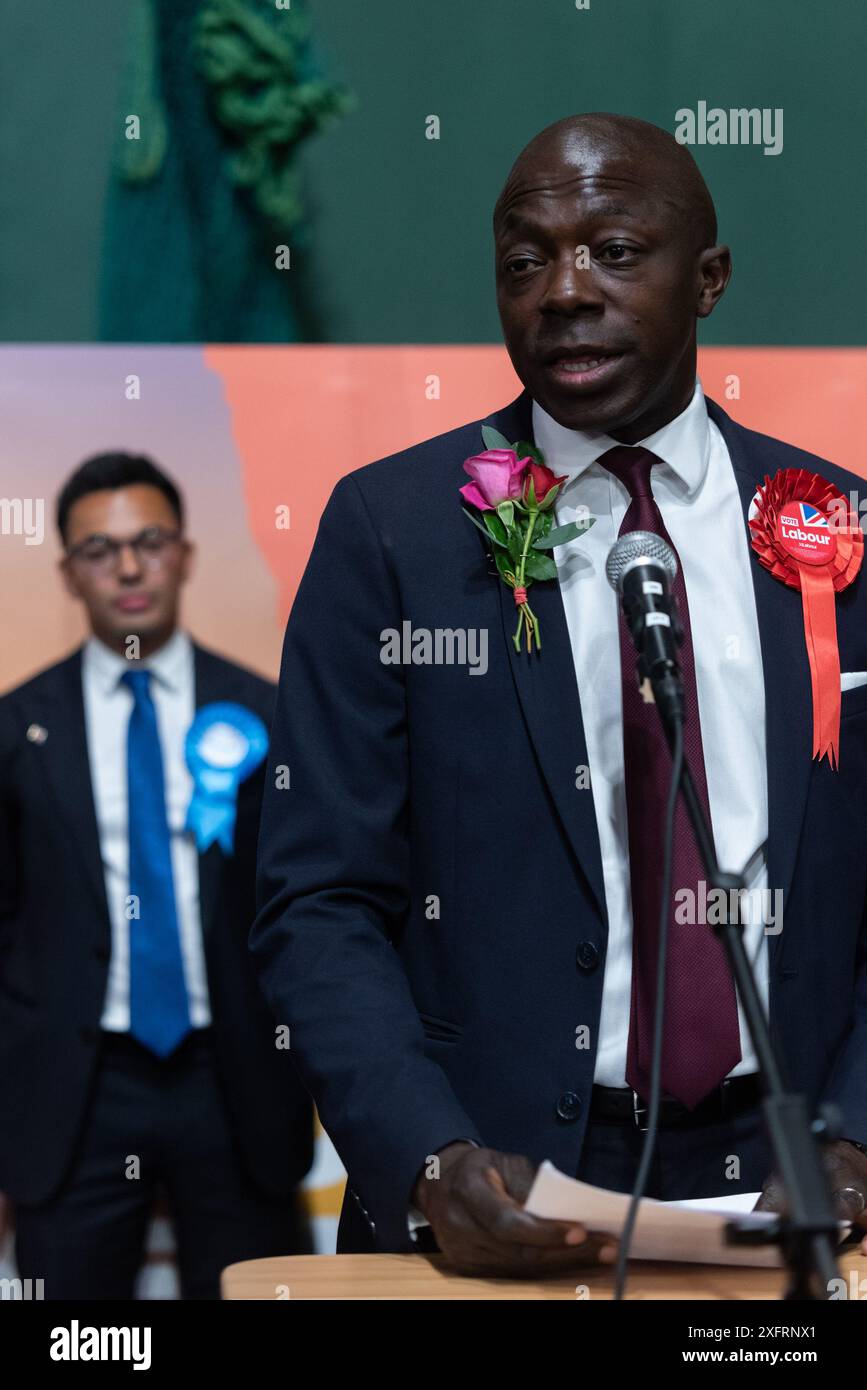 Garon Park, Southend on Sea, Essex, UK. 5th Jul, 2024. The results have ...