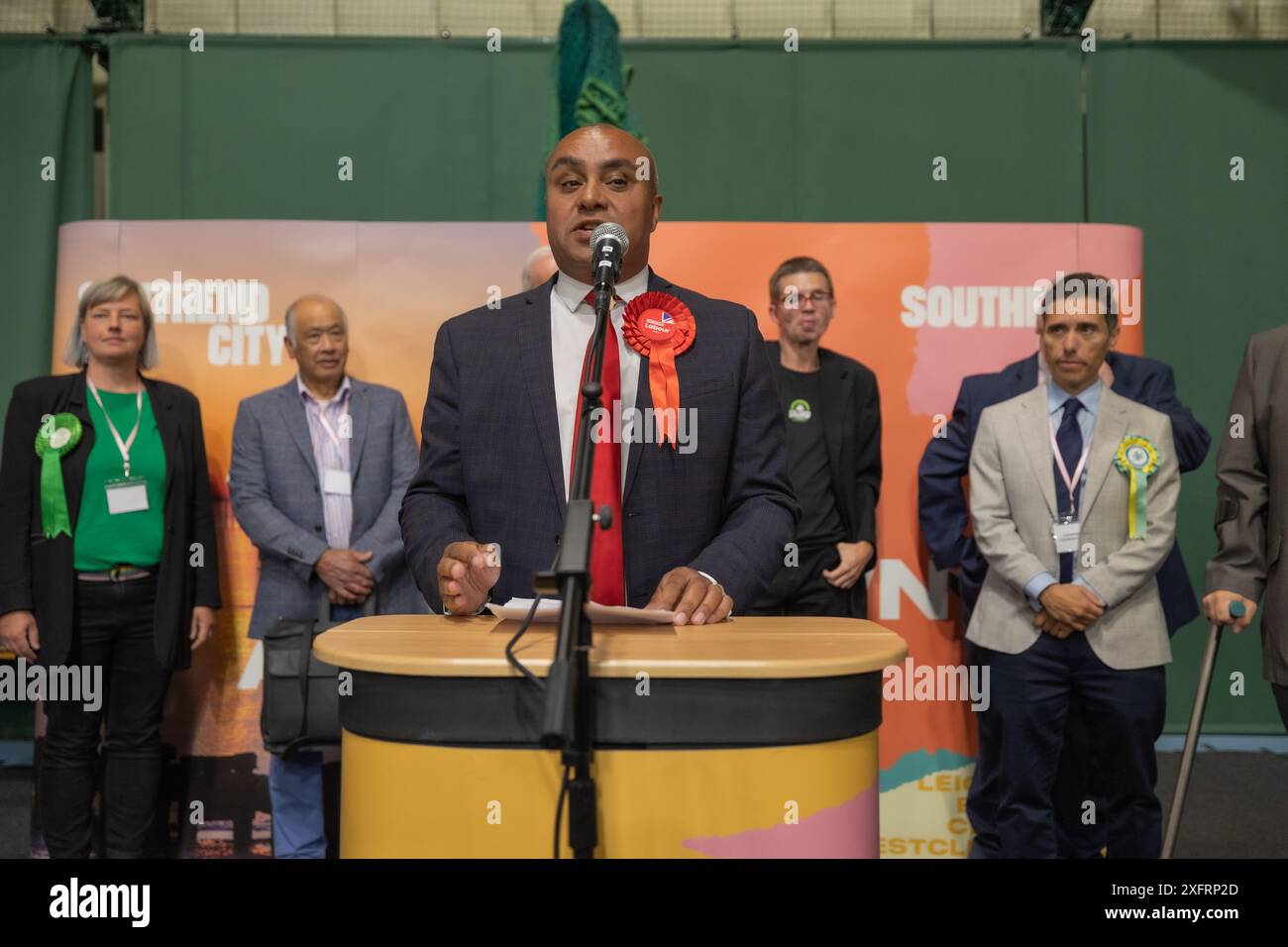 Southend on Sea, UK. 4th July, 2024. David Edmund Burton-Sampson ...