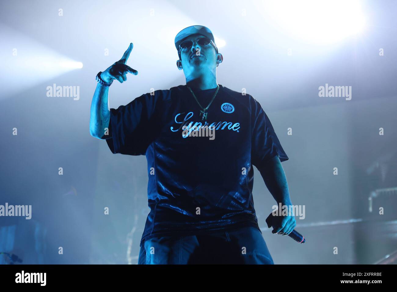 Italian singer Music Concert - Salmo & Noyz Narcos - Hellraisers Live ...