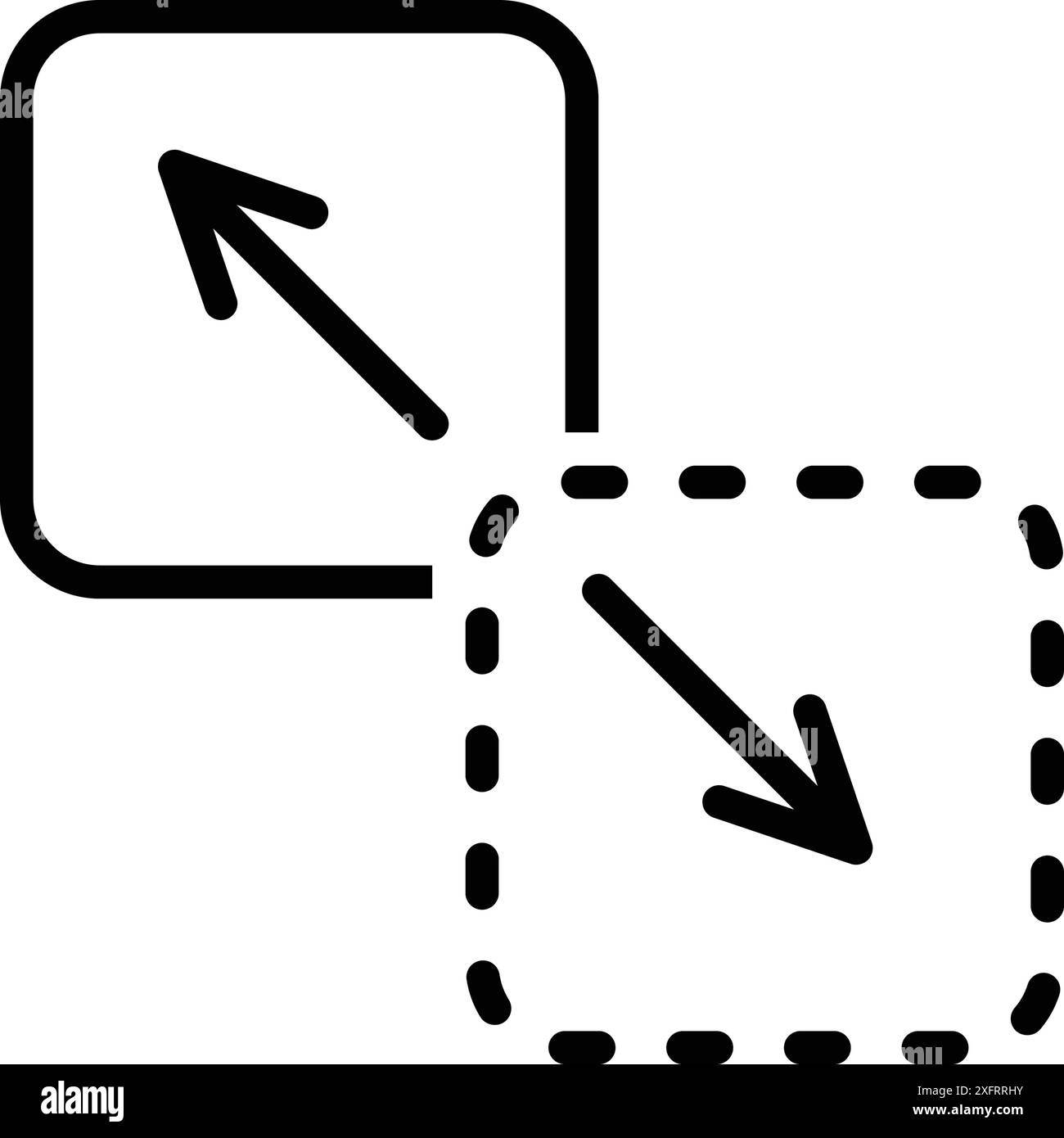 Icon for drag,drop Stock Vector Image & Art - Alamy