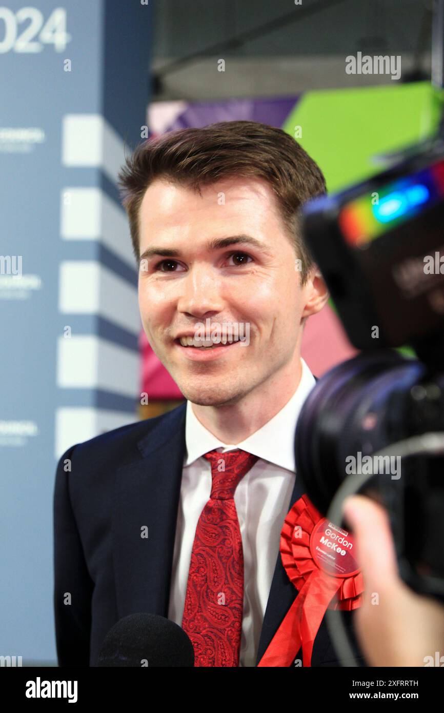 General Election 2024. Glasgow count, Emirates Arena Glasgow 5 July ...