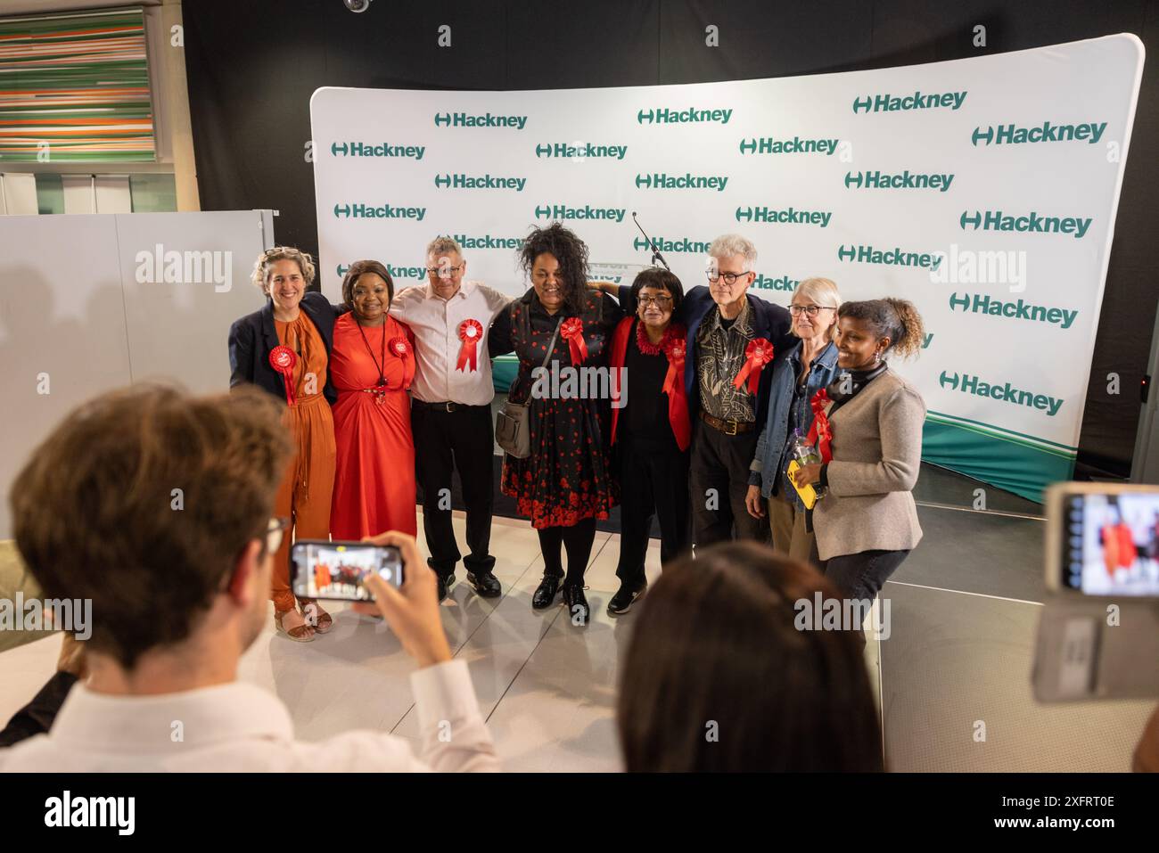 London, UK. 05 JUL, 2024 as Dianne Abbott, Labour MP for Hackney North ...