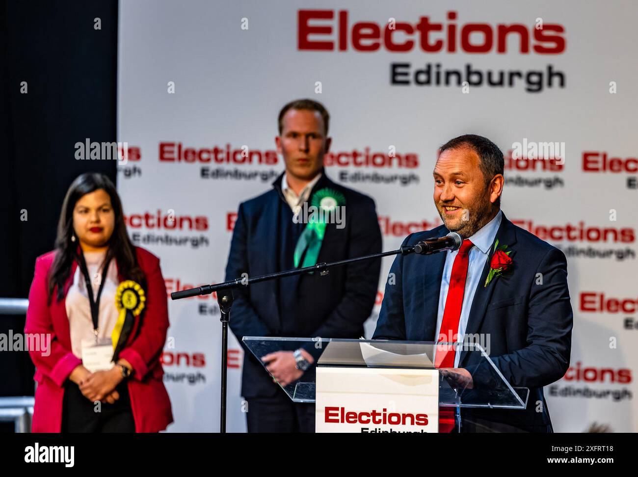 Edinburgh, United Kingdom. 05 July, 2024 Pictured: Ian Murray, the new ...