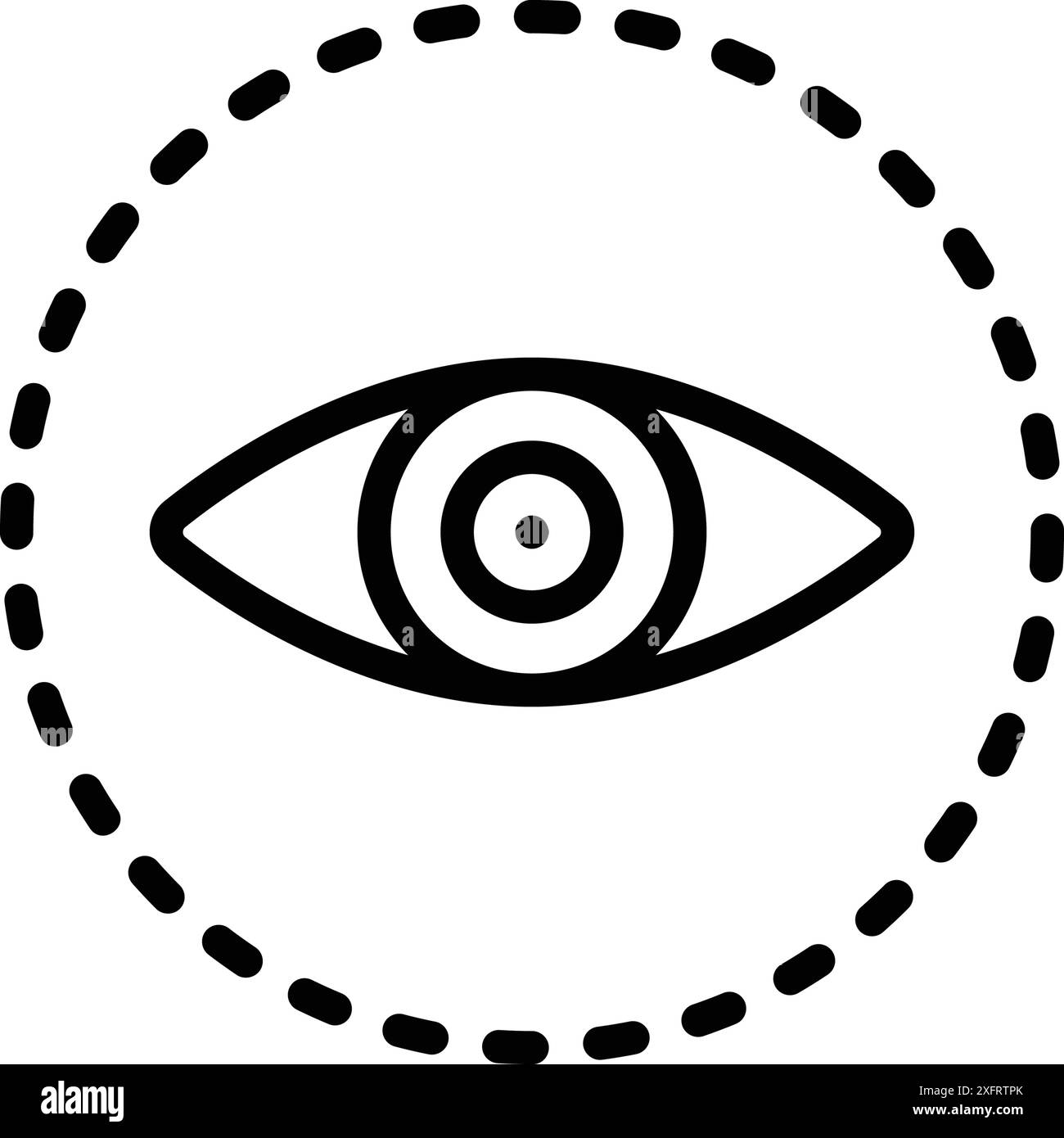 Icon for visible,vision Stock Vector Image & Art - Alamy