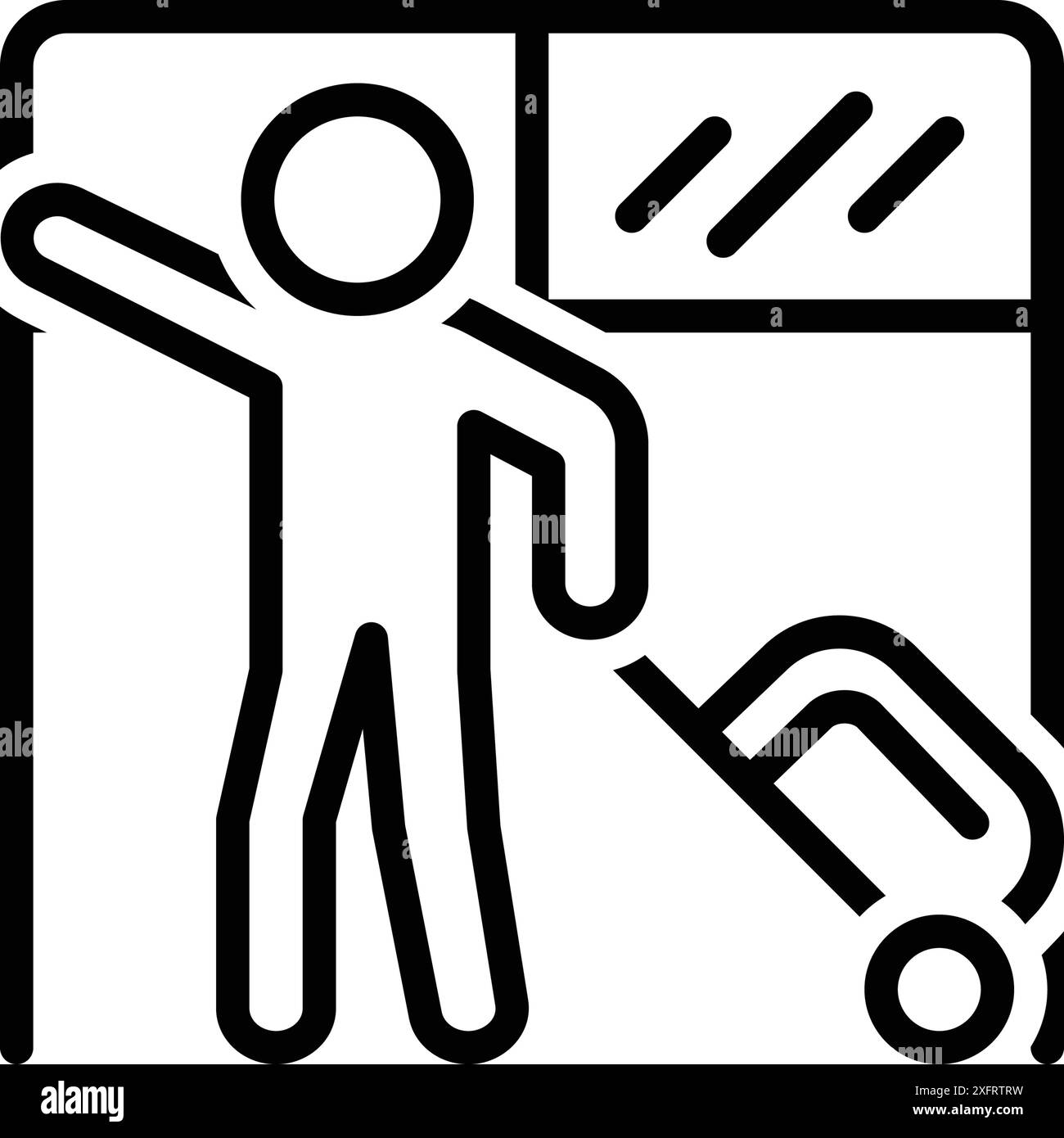 Icon for traveller,passenger Stock Vector Image & Art - Alamy