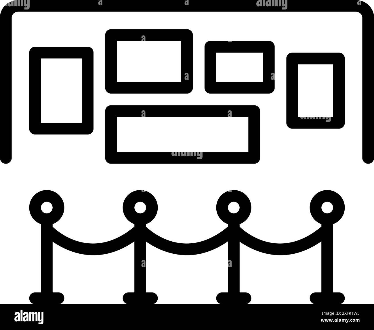 Display exhibits Black and White Stock Photos & Images - Alamy