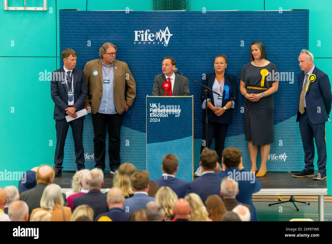 Glenrothes, Scotland. 5th July 2024. UK Election: Newly elected Labour ...