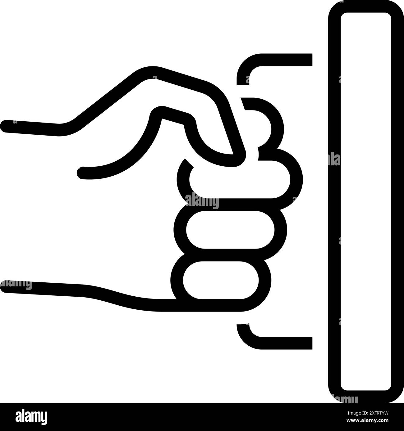 Icon for pull,push Stock Vector Image & Art - Alamy