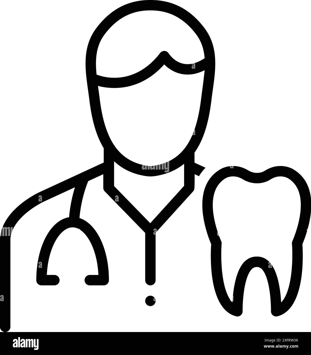 Icon for dentists,dental surgeon Stock Vector Image & Art - Alamy
