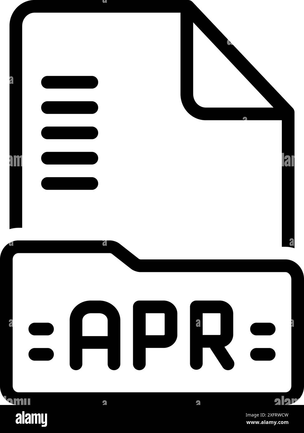 Apr icon Black and White Stock Photos & Images - Alamy