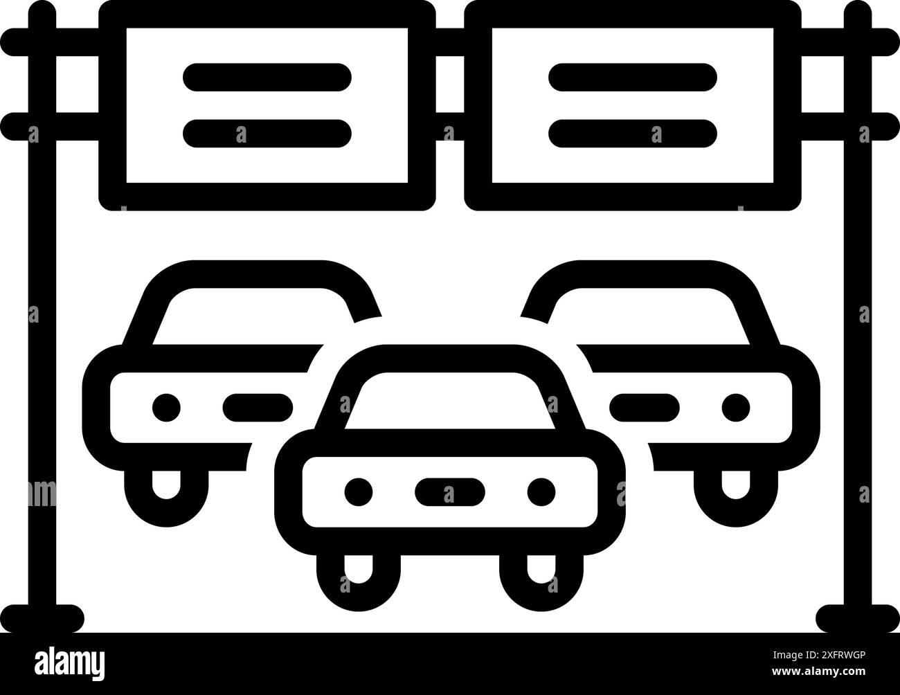 Roadtrip roadway Stock Vector Images - Alamy
