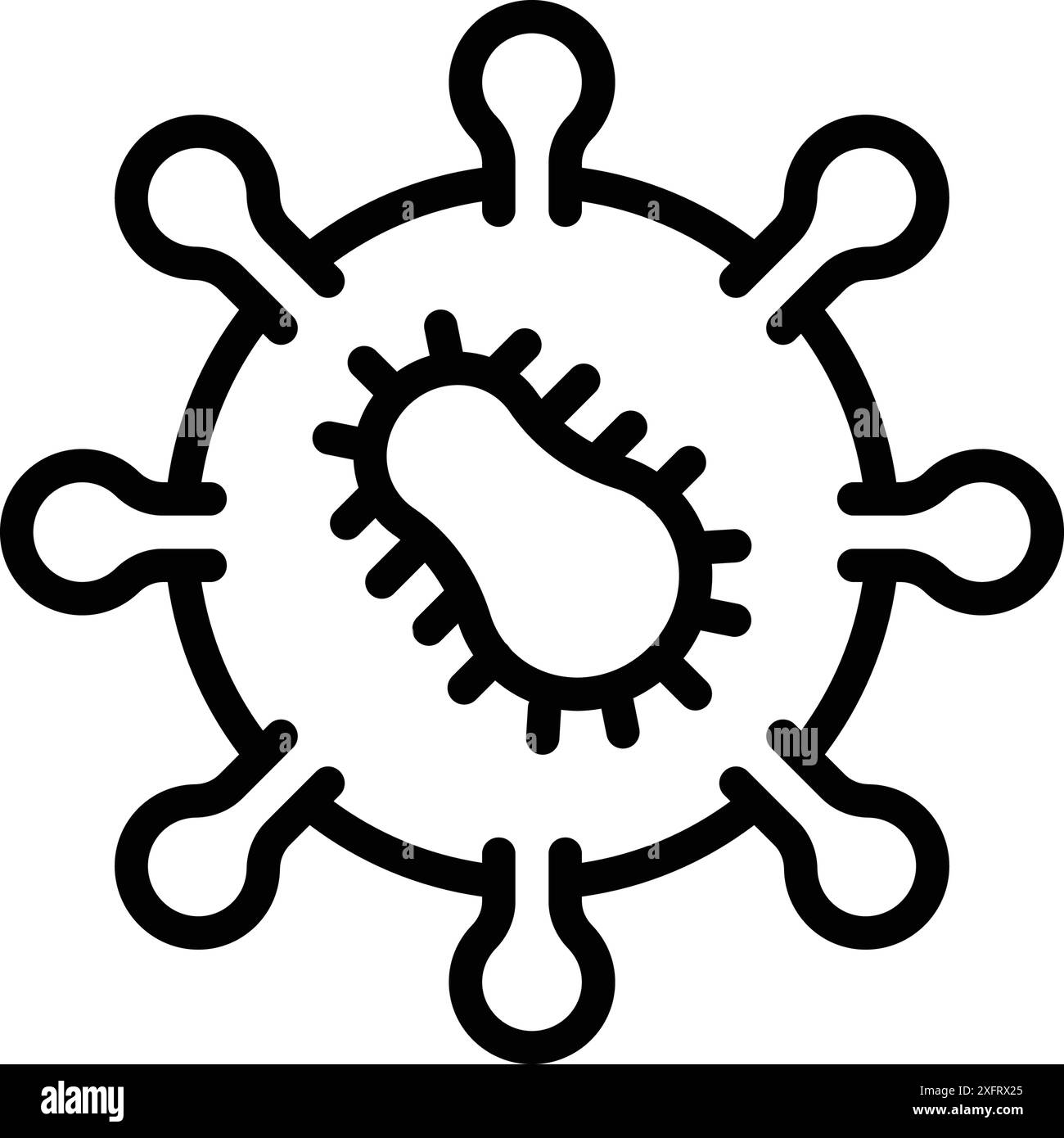 Icon for viruses,infection Stock Vector Image & Art - Alamy