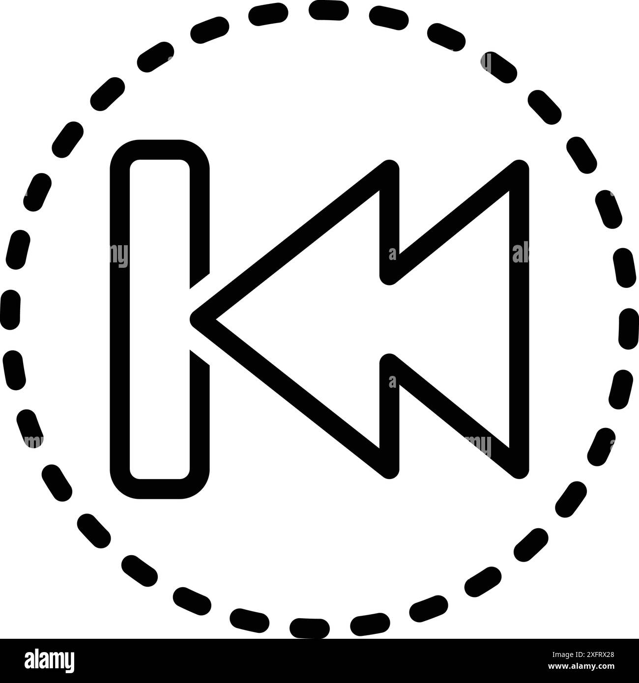 Go back icon Cut Out Stock Images & Pictures - Alamy