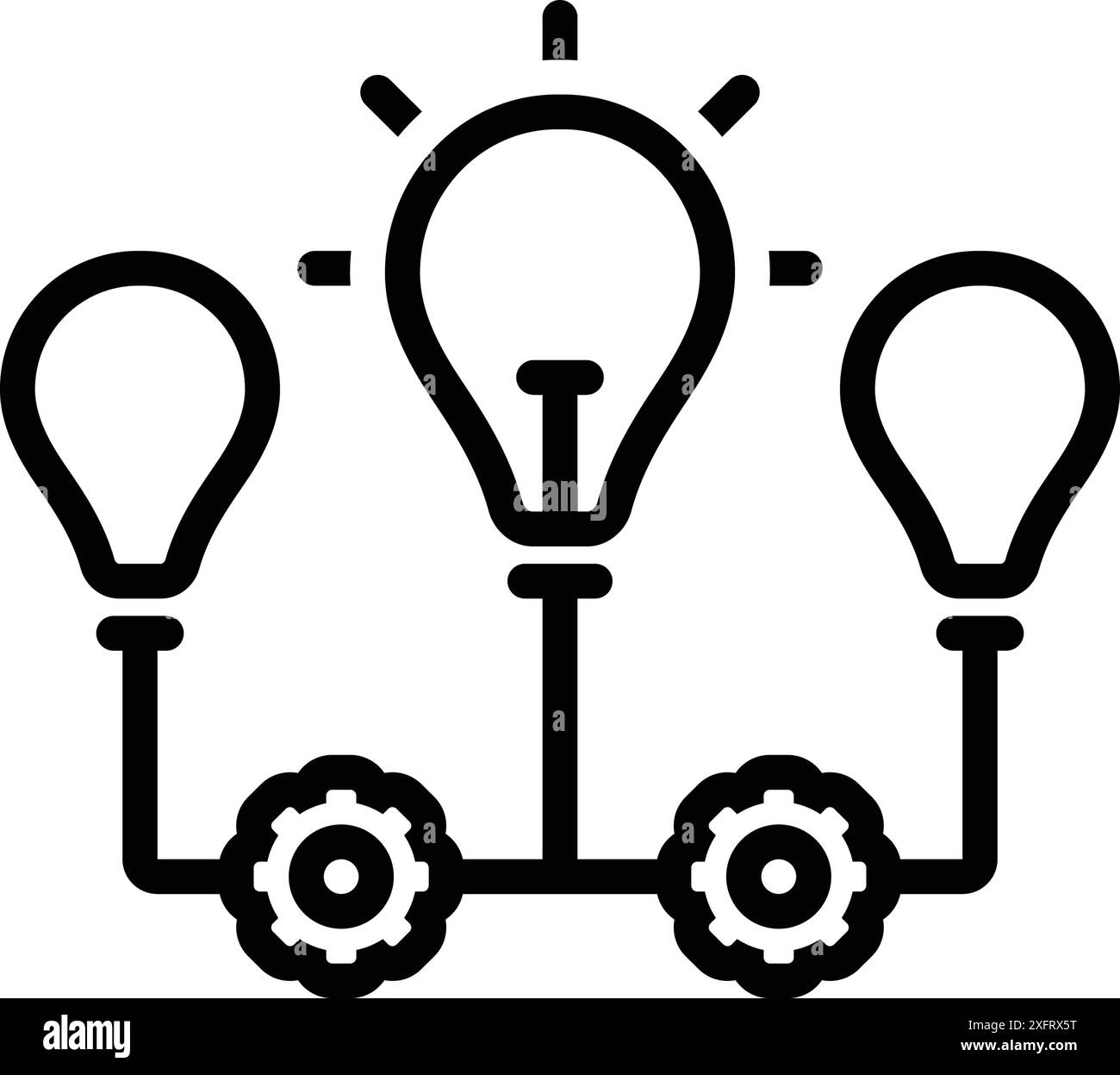 Conclusion vectors Black and White Stock Photos & Images - Alamy