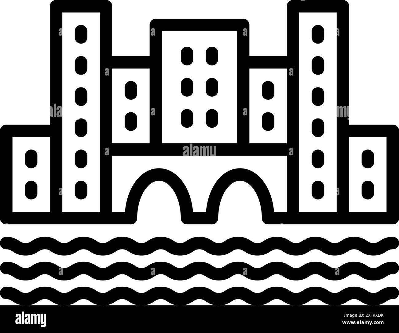 Icon for amsterdam,bridge Stock Vector Image & Art - Alamy