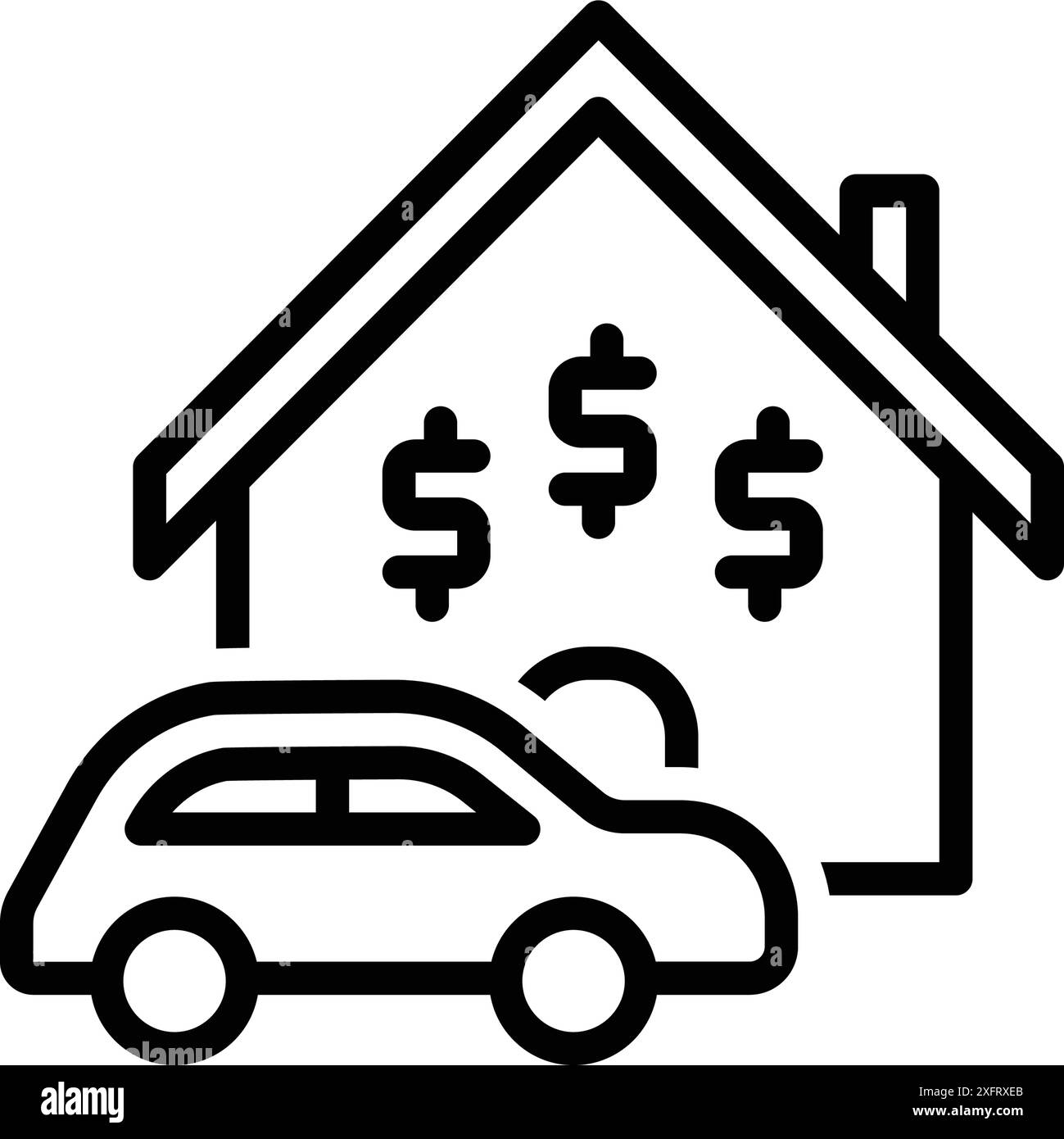 Assets icon Black and White Stock Photos & Images - Alamy