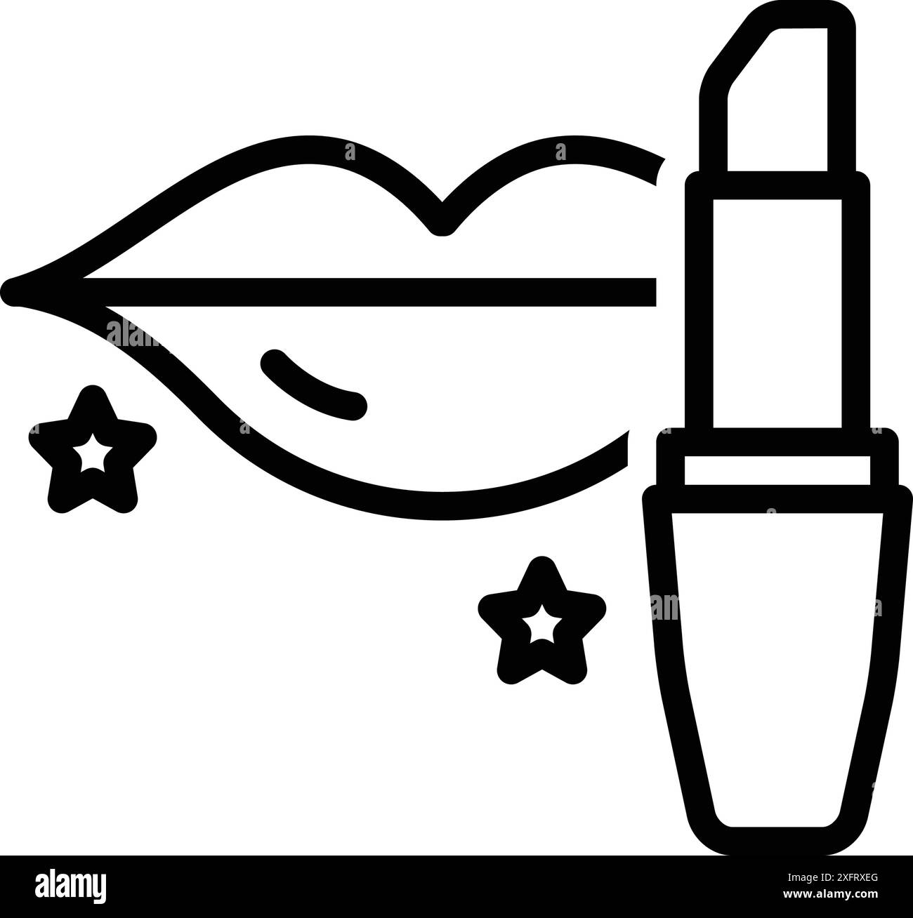 Icon for rouge,cosmetic Stock Vector Image & Art - Alamy