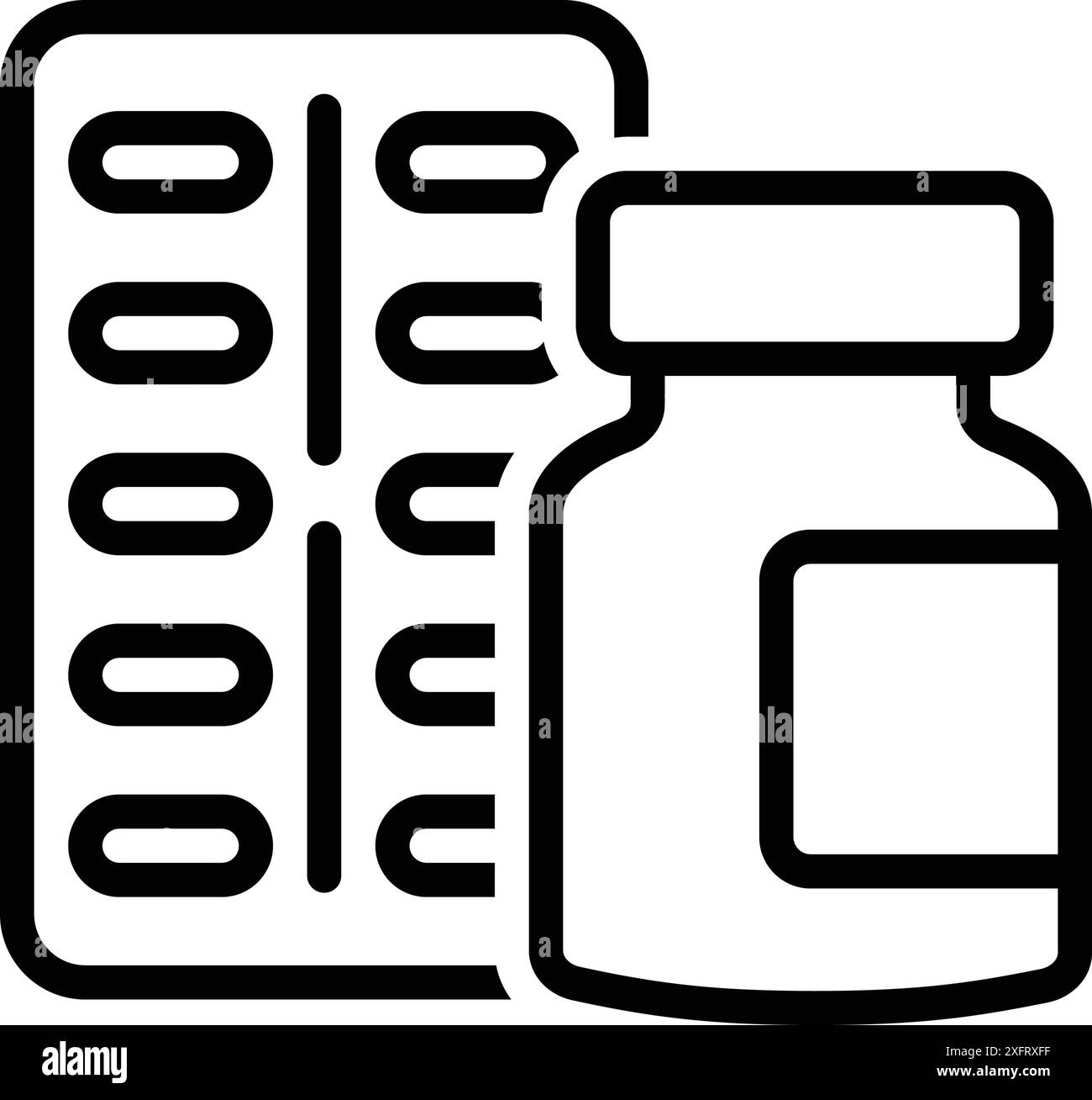 Antibiotic icon Black and White Stock Photos & Images - Alamy