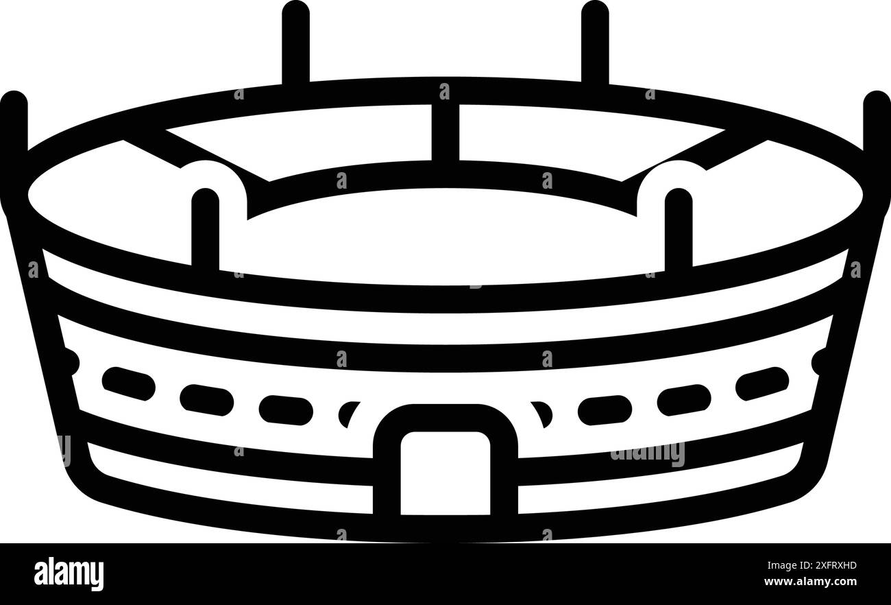 Icon for arena,amphitheater Stock Vector Image & Art - Alamy